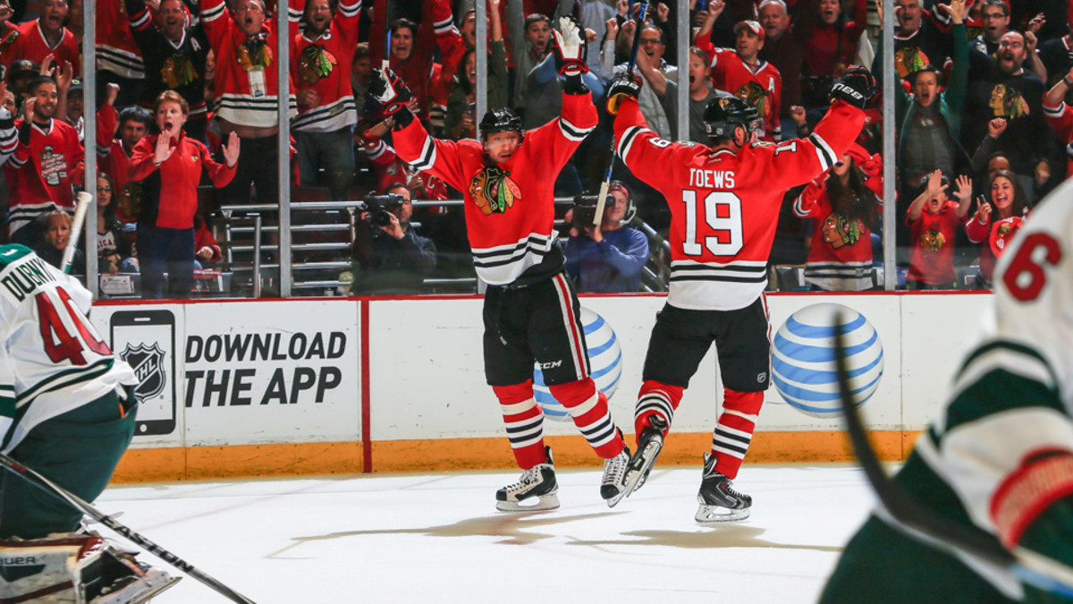 NHL playoffs: Kane, Blackhawks in control after Game 2 over Wild ...