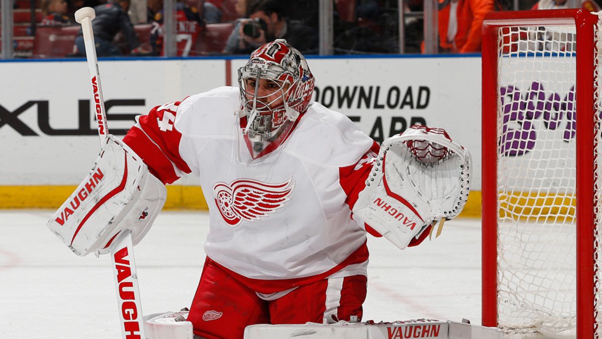 Red Wings' Petr Mrazek to start in goal for Game 1 of playoffs - Sports ...