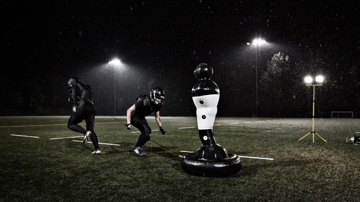 Shadowman simulates live tackling for safer football training - Sports ...