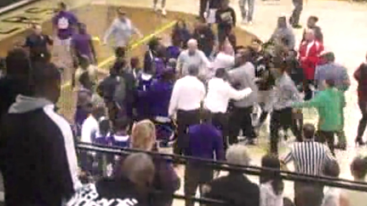 Watch: Brawl at Indiana high school basketball game - Sports Illustrated