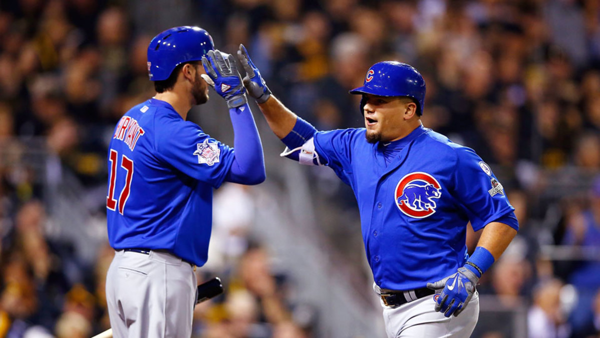 Video: Kyle Schwarber home run, Cubs lead Pirates in wild-card - Sports ...
