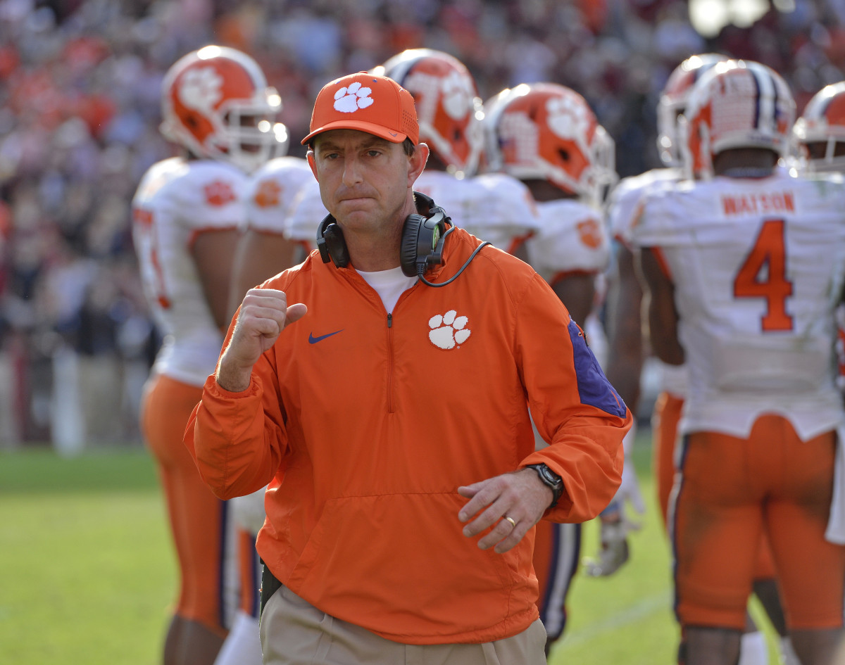 Fearlessly, Swinney has exceeded expectations at Clemson - Sports ...