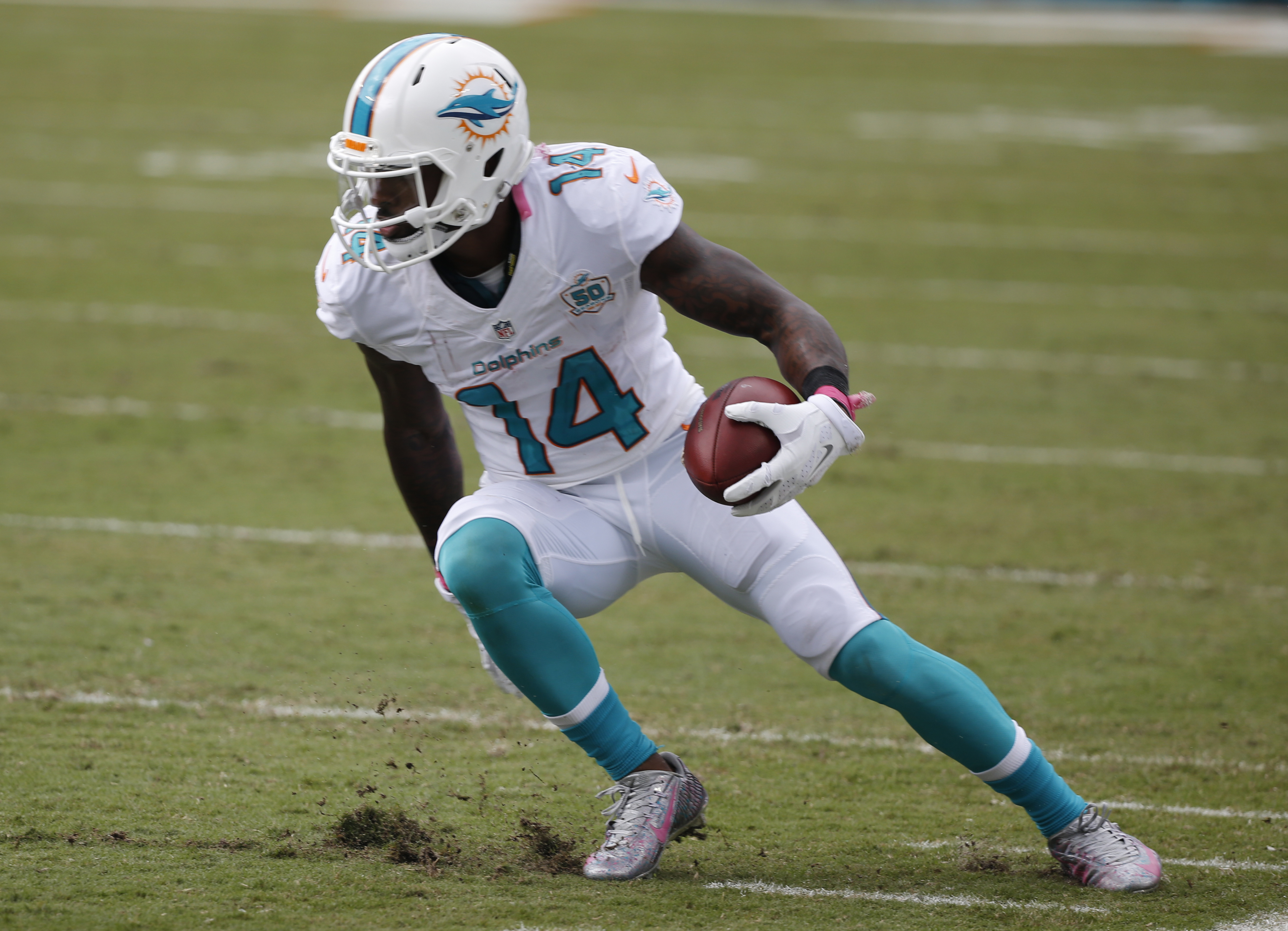Video: Miami Dolphins’ Jarvis Landry makes one-handed catch - Sports ...