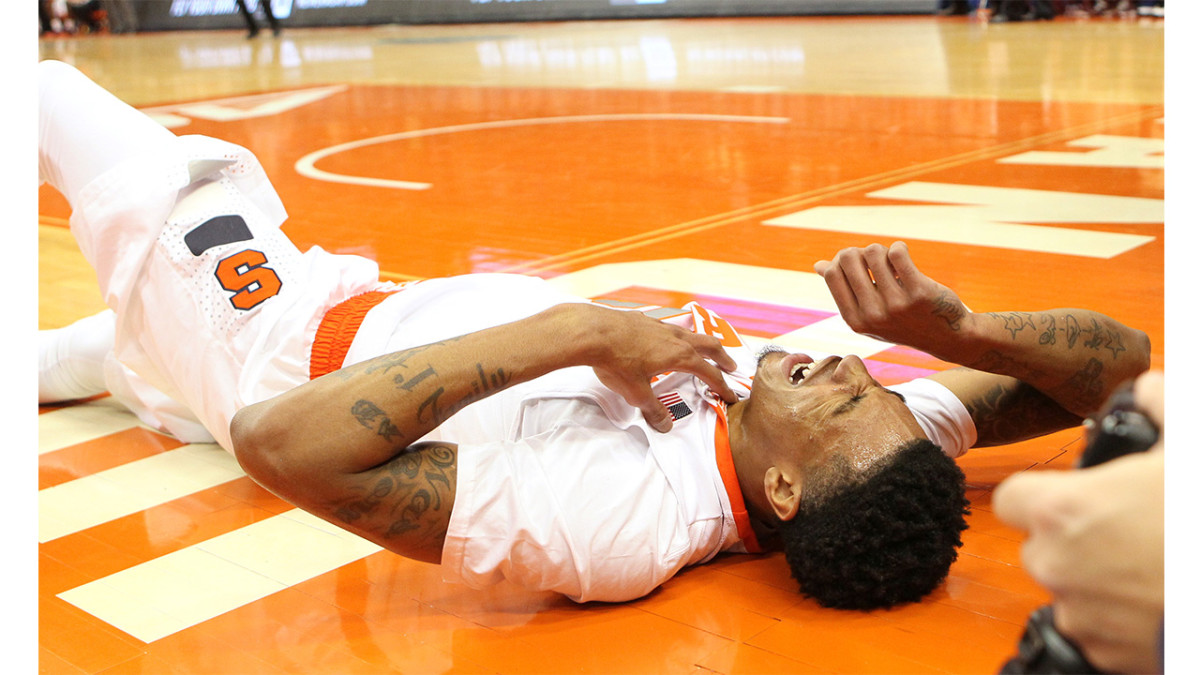 Syracuse Orange freshman Chris McCullough diagnosed with torn ACL ...