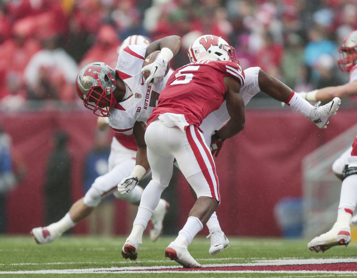 Clement runs for 3 scores in return, Badgers beat Rutgers - Sports ...