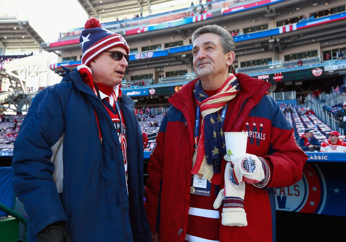 Washington Capitals owner Ted Leonsis and Washington Nationals owner ...