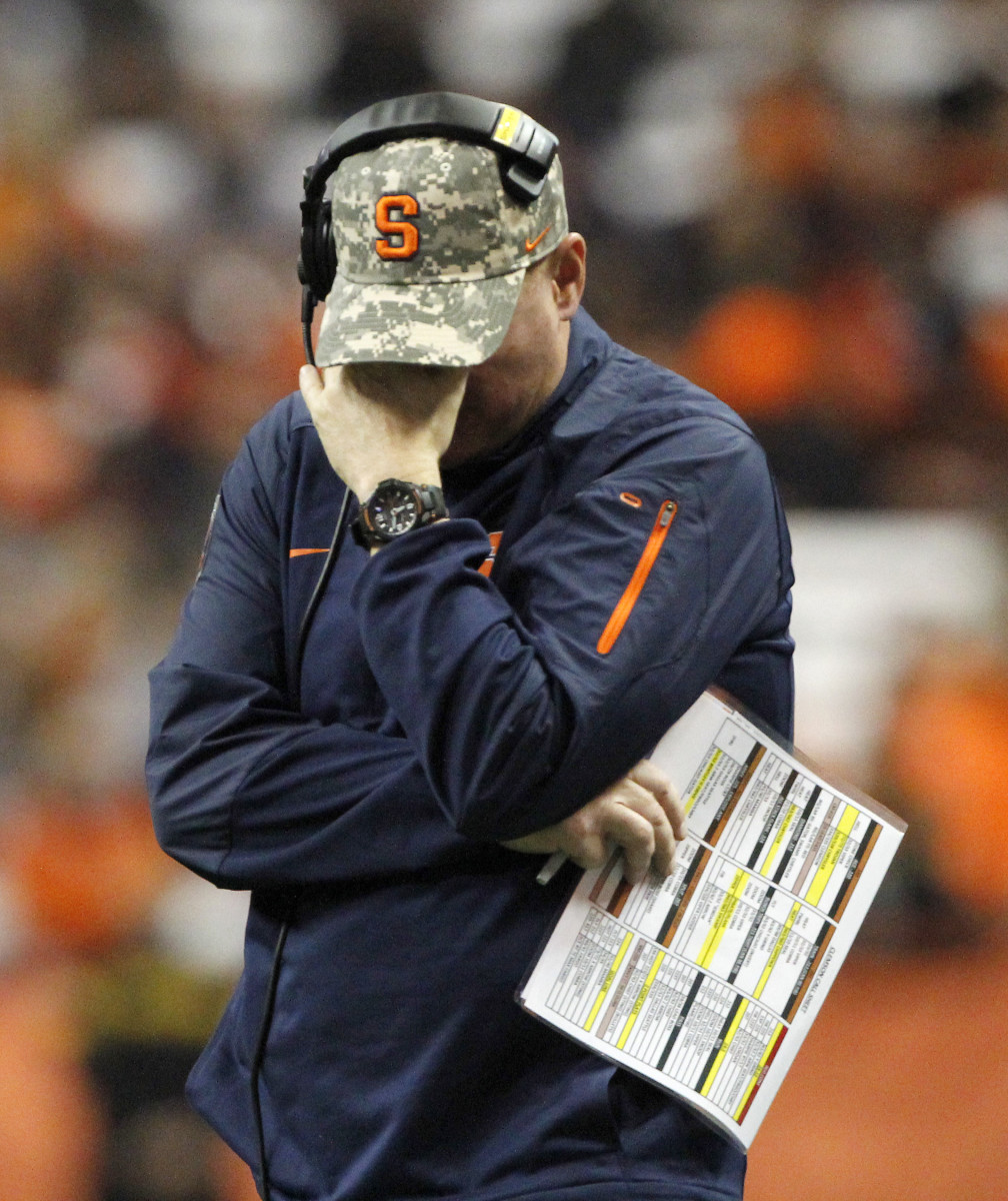 Syracuse's Scott Shafer stays resolute during 7-game skid - Sports ...