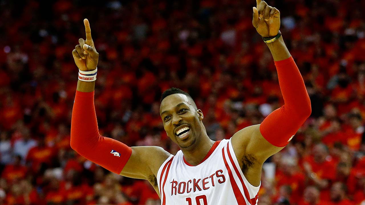 Hobbled Houston Rockets center Dwight Howard starts Game 2 vs. Golden ...
