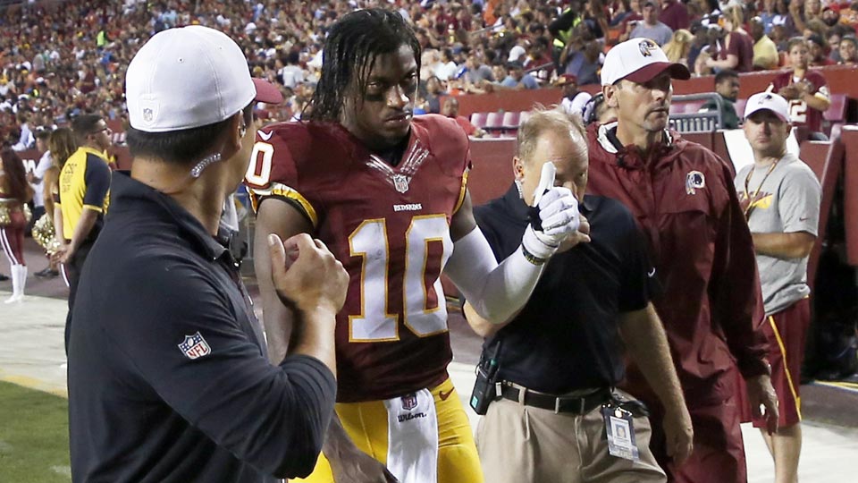 Washington Redskins: RG3 out for preseason game vs Ravens - Sports ...