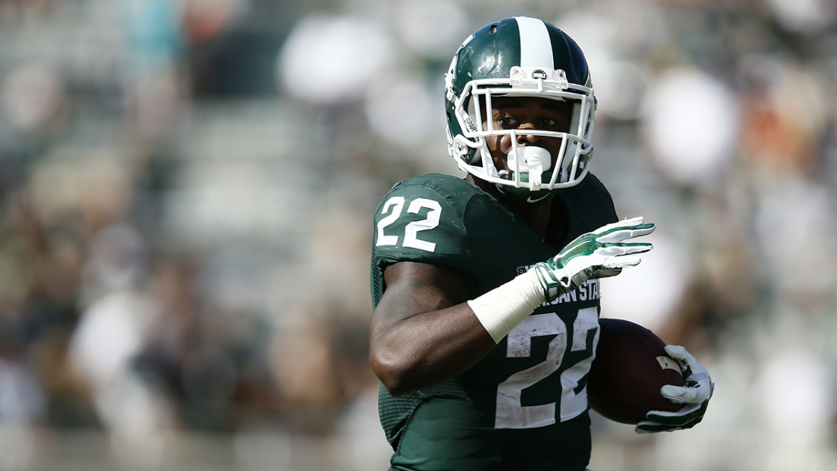 Michigan State running back Delton Williams suspended after gun charge ...