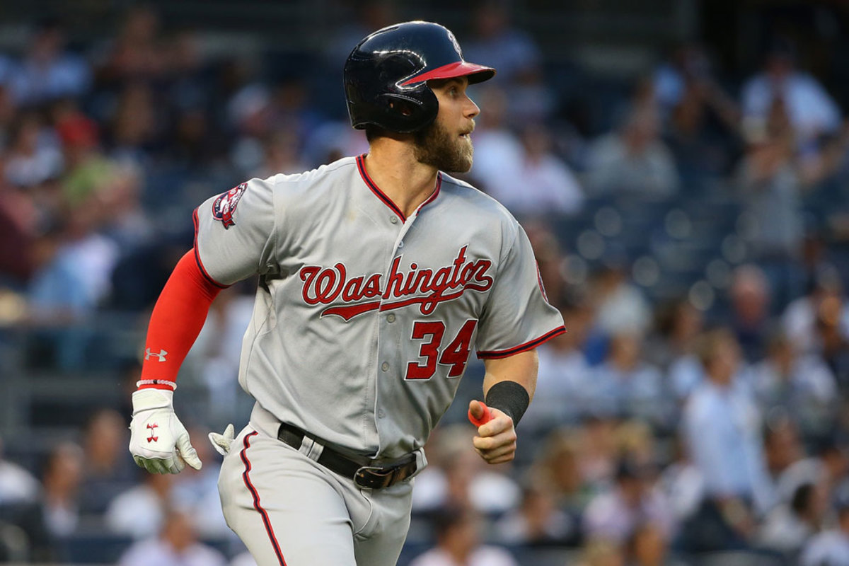 Nationals' Bryce Harper faces younger pitcher for first time - Sports ...