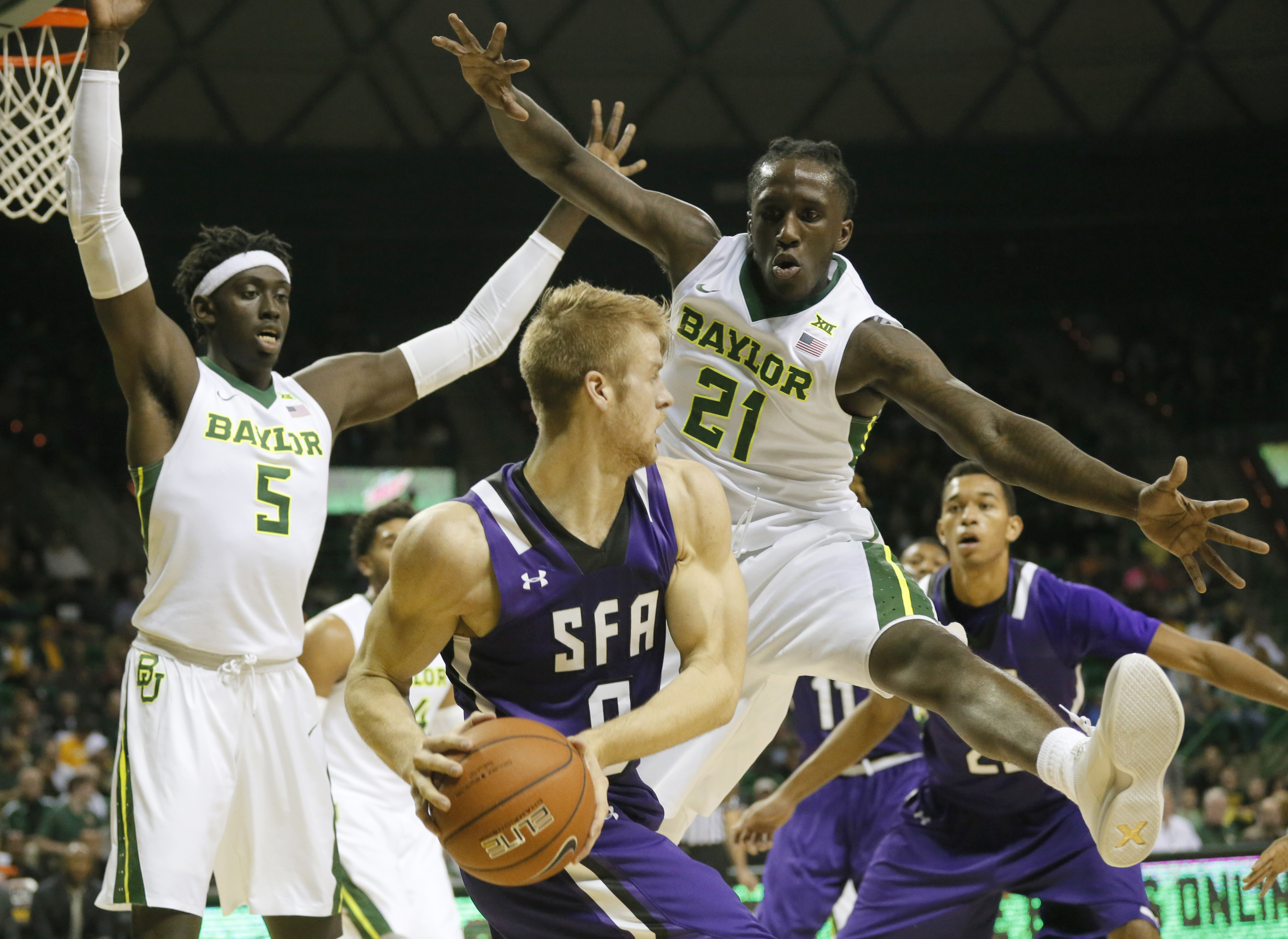 No. 22 Baylor routs Stephen F Austin 97-55 in opener - Sports Illustrated