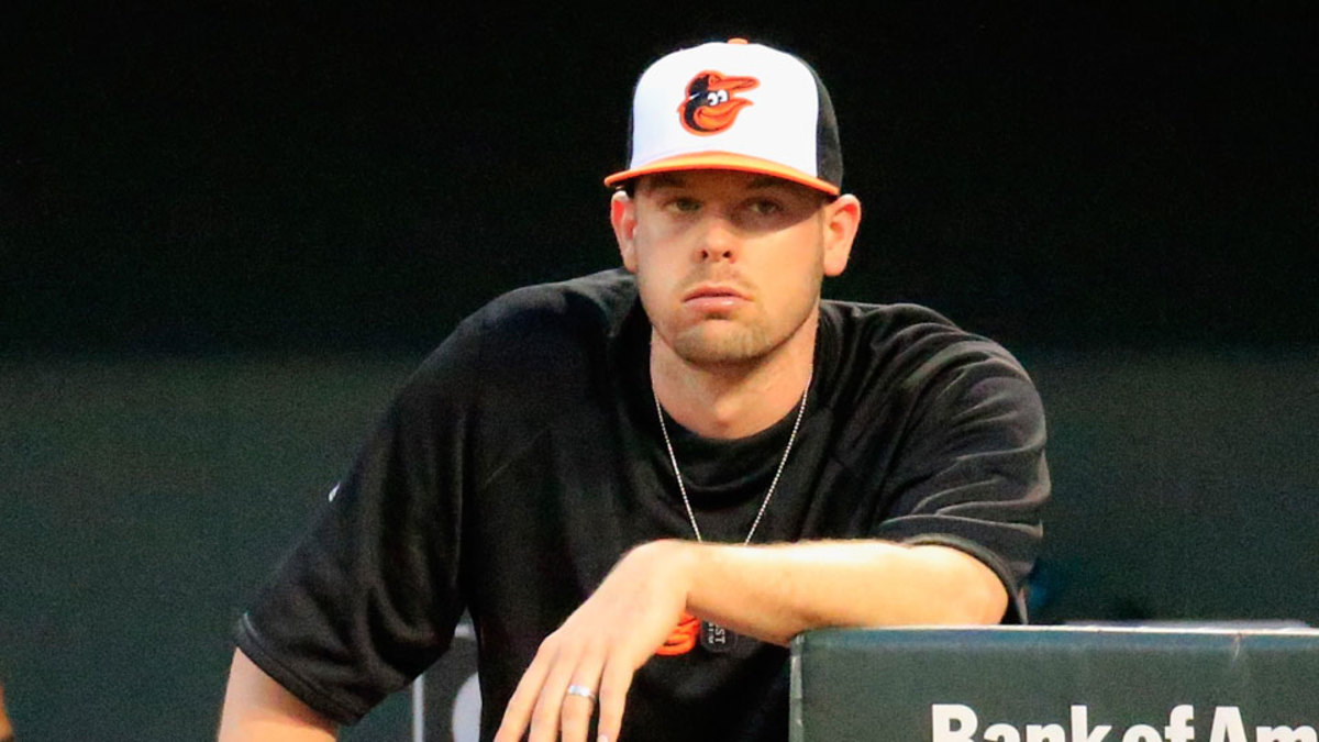 Baltimore Orioles' Matt Wieters ready to throw from 120 feet - Sports ...