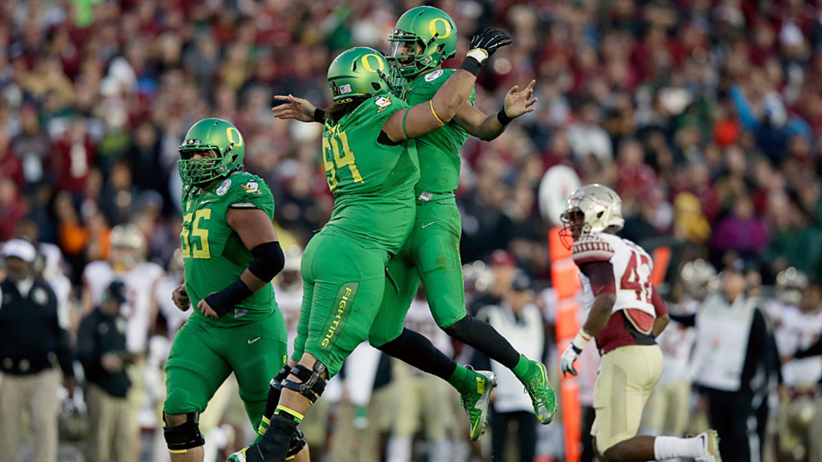 Oregon routs Florida State 59-20 in Rose Bowl College Football Playoff ...