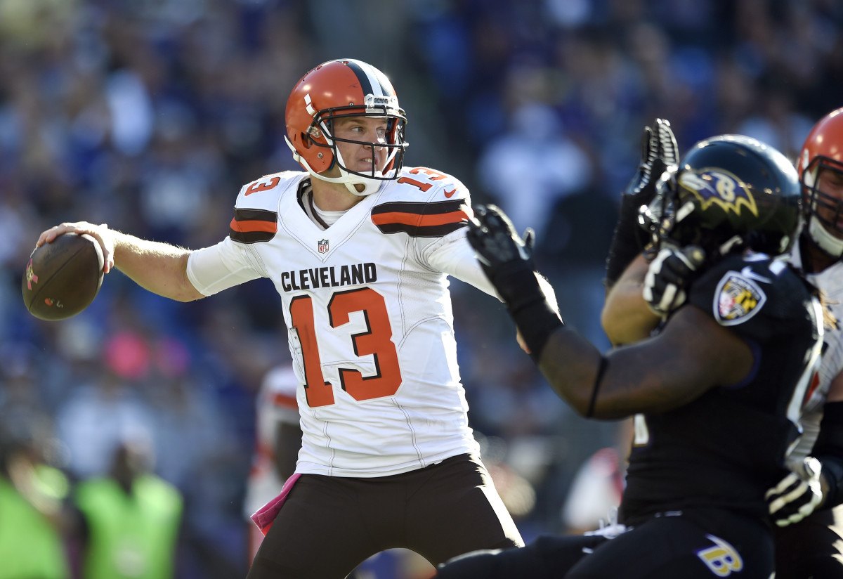 Browns quarterback McCown practicing on sore left ankle - Sports ...