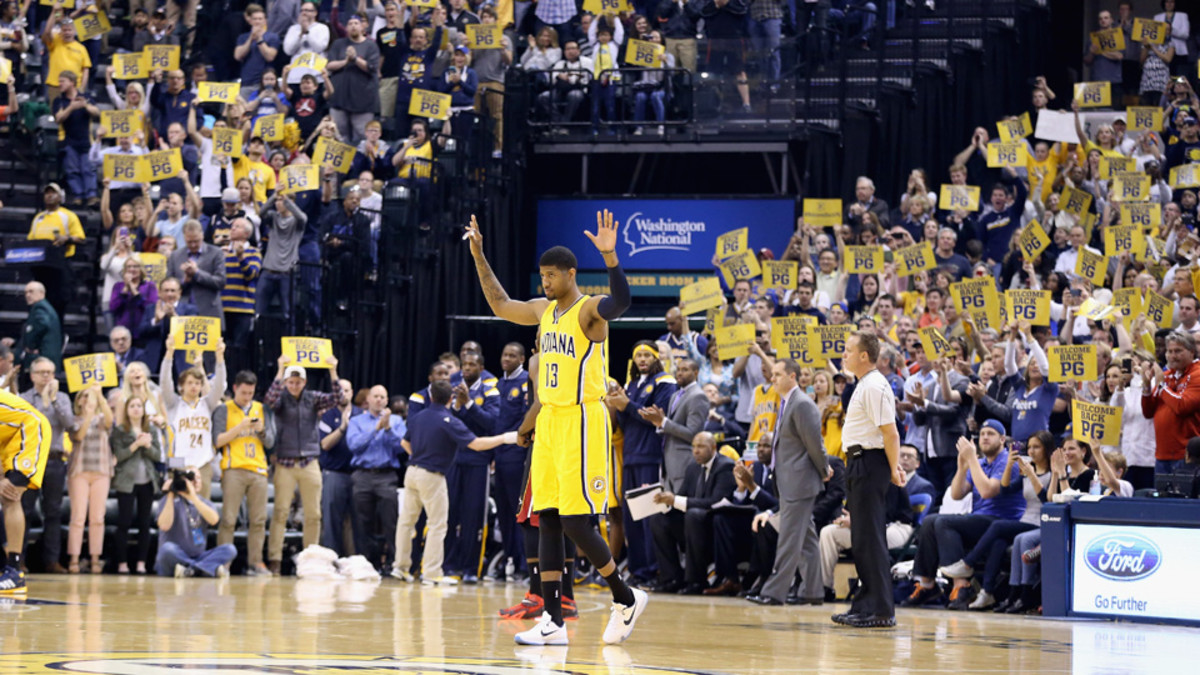 Paul George return: LeBron James congratulates Pacers guard - Sports ...