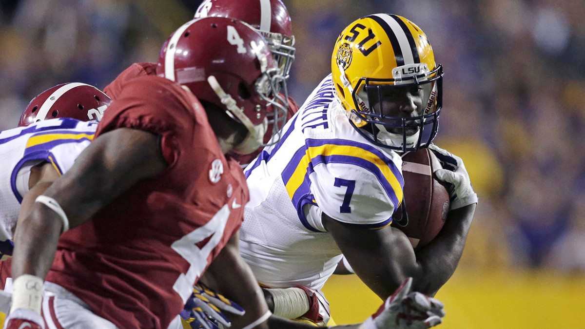 Alabama Crimson Tide CB Cyrus Jones on LSU running back Leonard ...