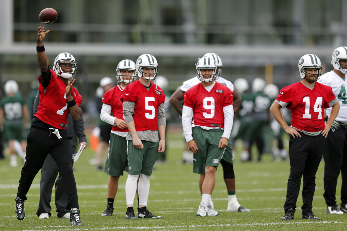 No competition: Chan Gailey says Geno Smith is Jets' starter - Sports ...