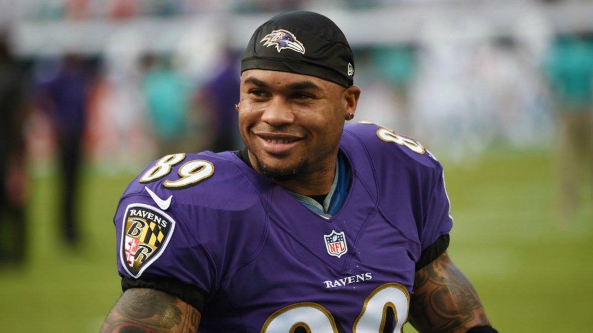 Baltimore Ravens' Steve Smith is trying his hand at hockey - Sports ...