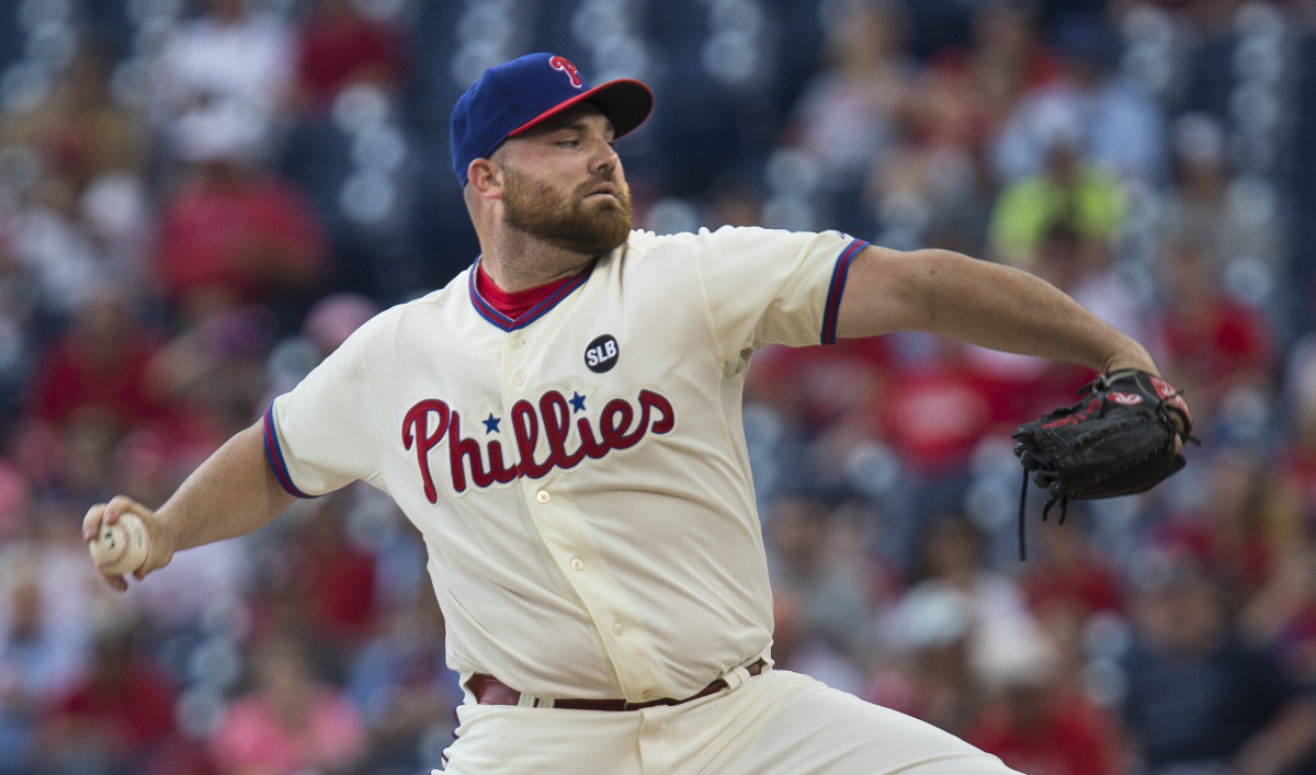 Phillies pitcher O'Sullivan hit in throat by catcher's throw - Sports ...