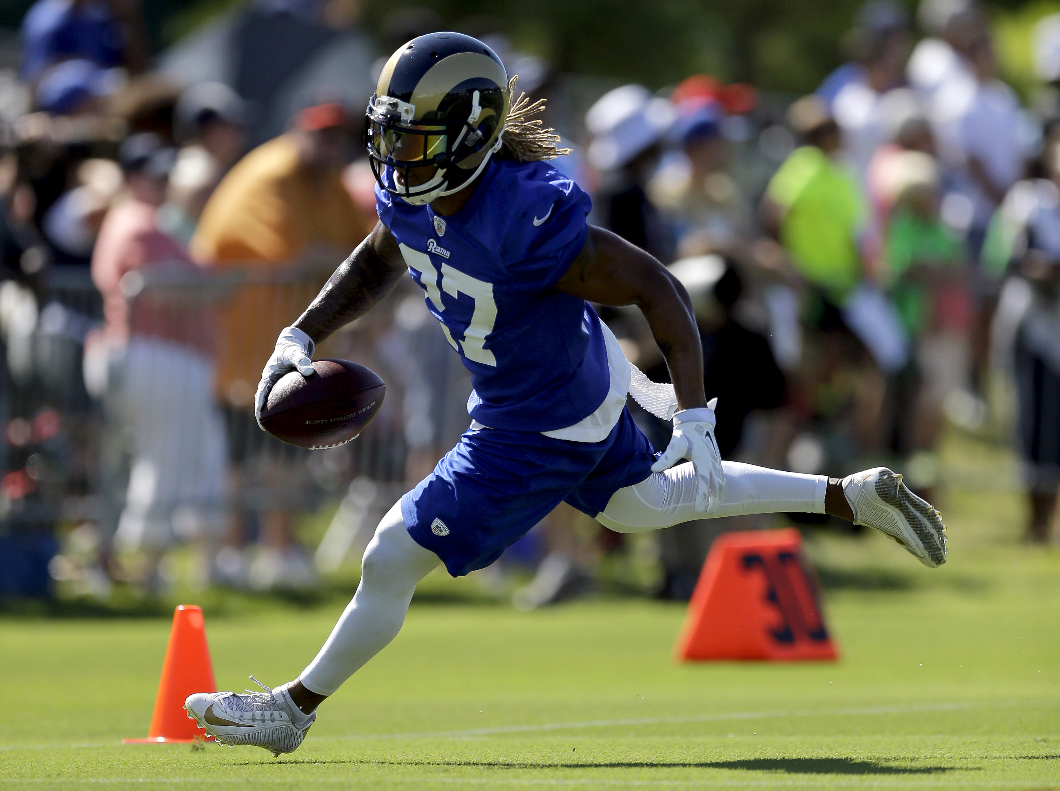 Mason confident there'll be no drop-off while Gurley rehabs - Sports ...