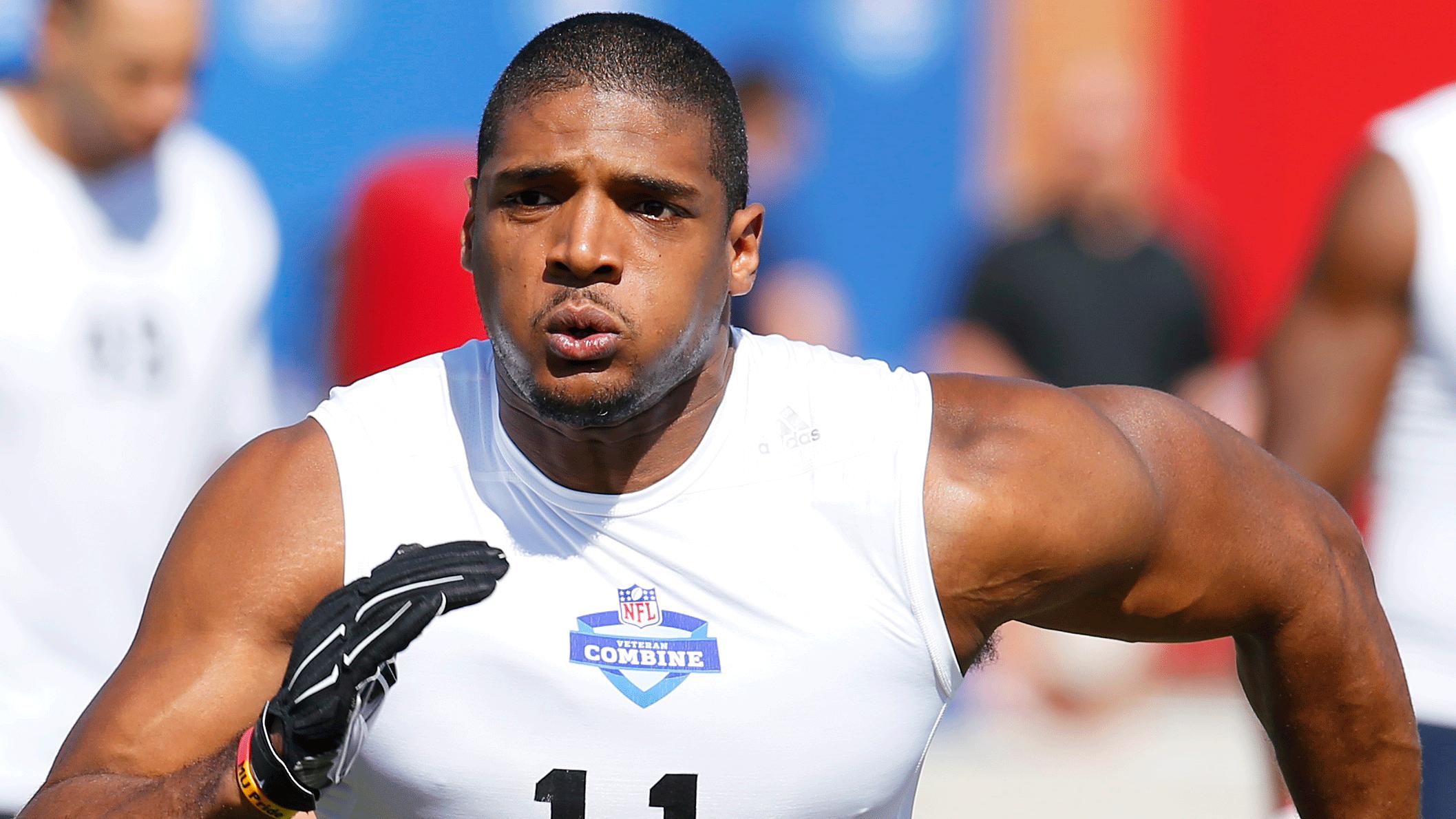Michael Sam Combine Gif