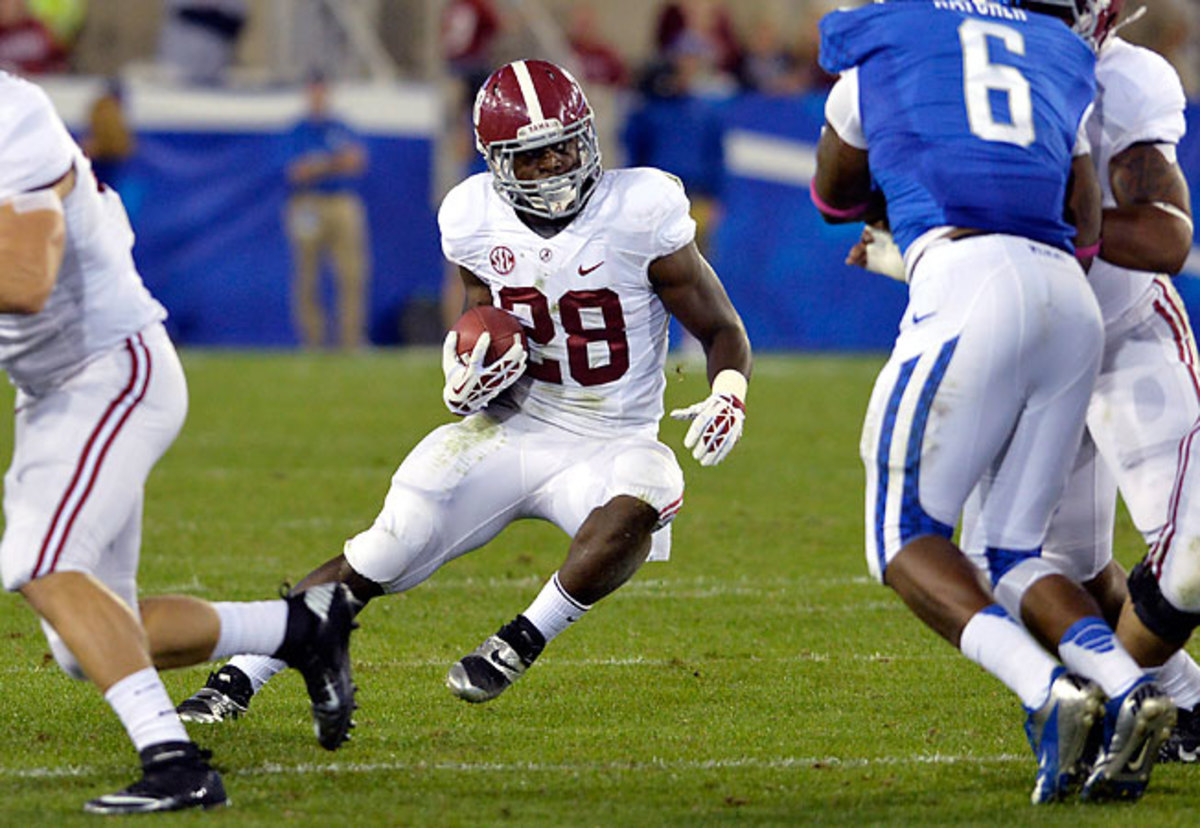 Alabama running back Altee Tenpenny charged with marijuana possession ...