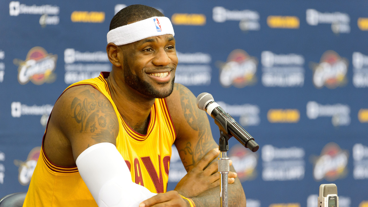 LeBron James already knows every position in Cleveland Cavaliers ...