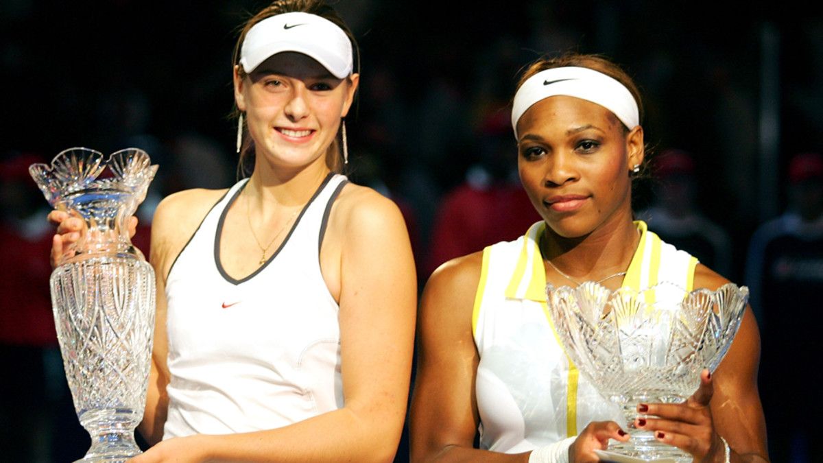 #TBT: Maria Sharapova beats Serena Williams at the 2004 WTA Finals in ...