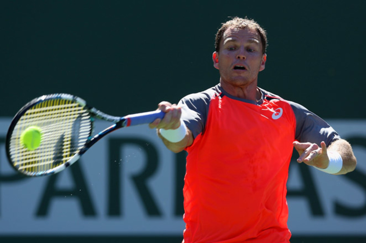 Michael Russell rallies to advance to second round at Indian Wells ...