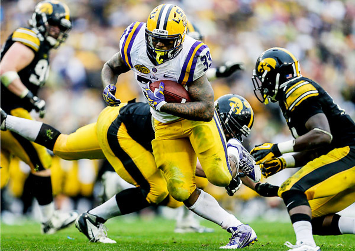 LSU RB Jeremy Hill declares for NFL draft - Sports Illustrated