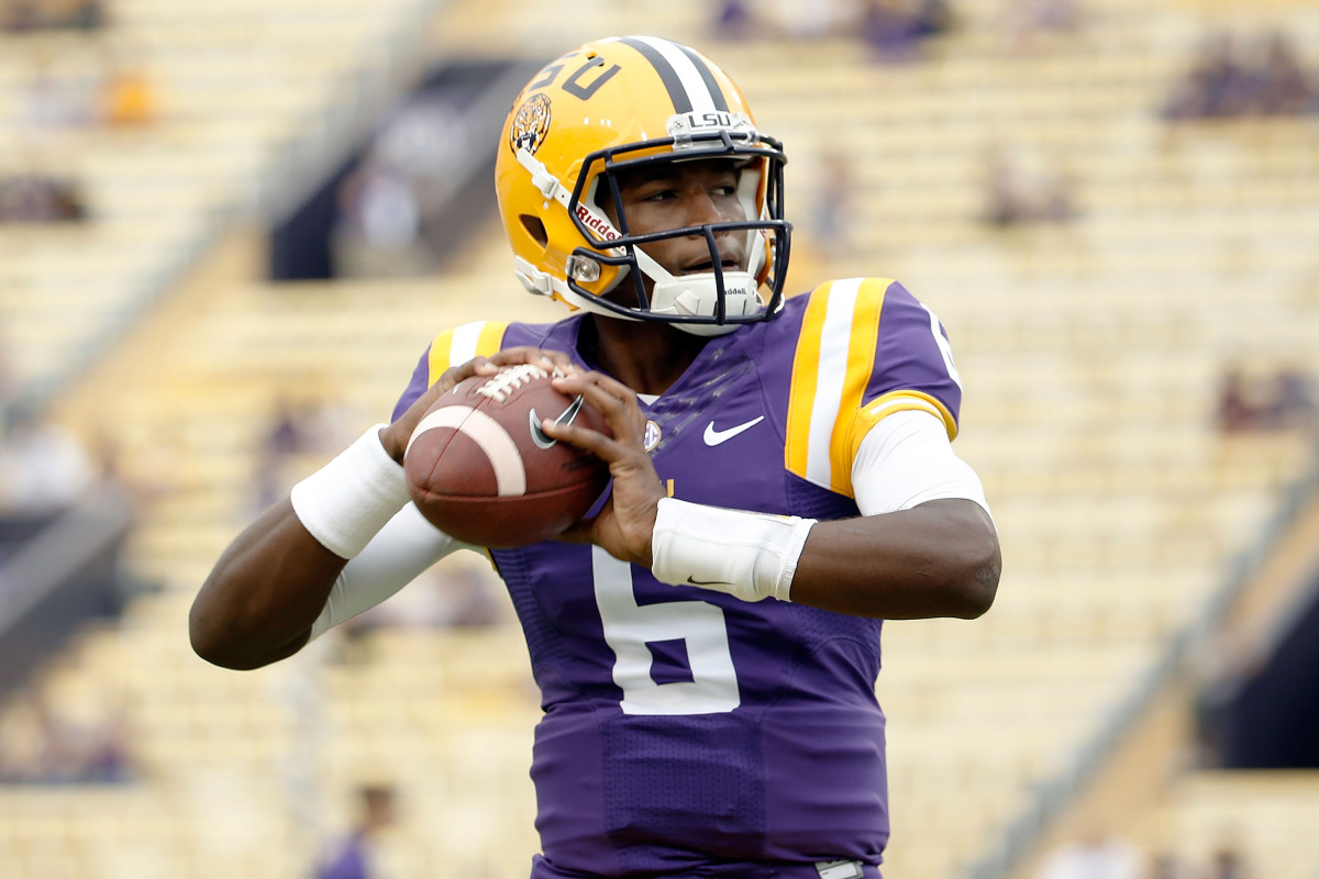 LSU's Les Miles: Quarterback Brandon Harris deserves more playing time ...