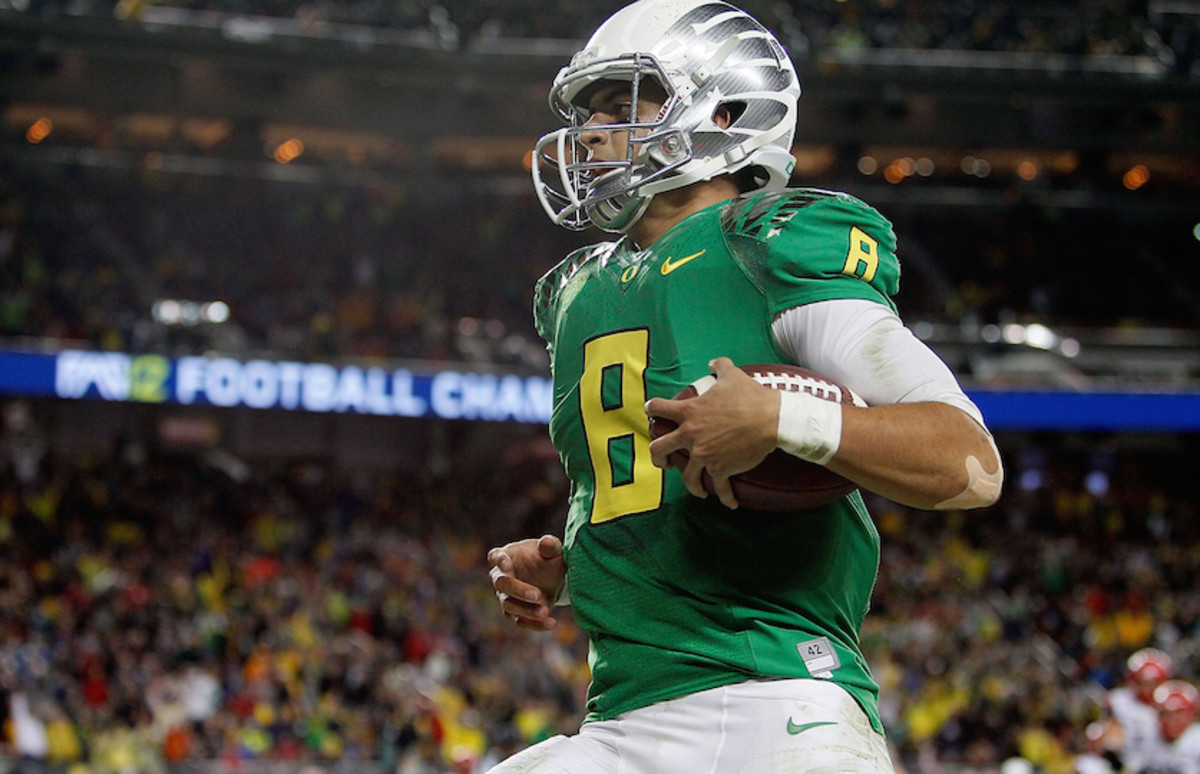 2014 Heisman Trophy finalists: Oregon QB Marcus Mariota, Wisconsin RB ...