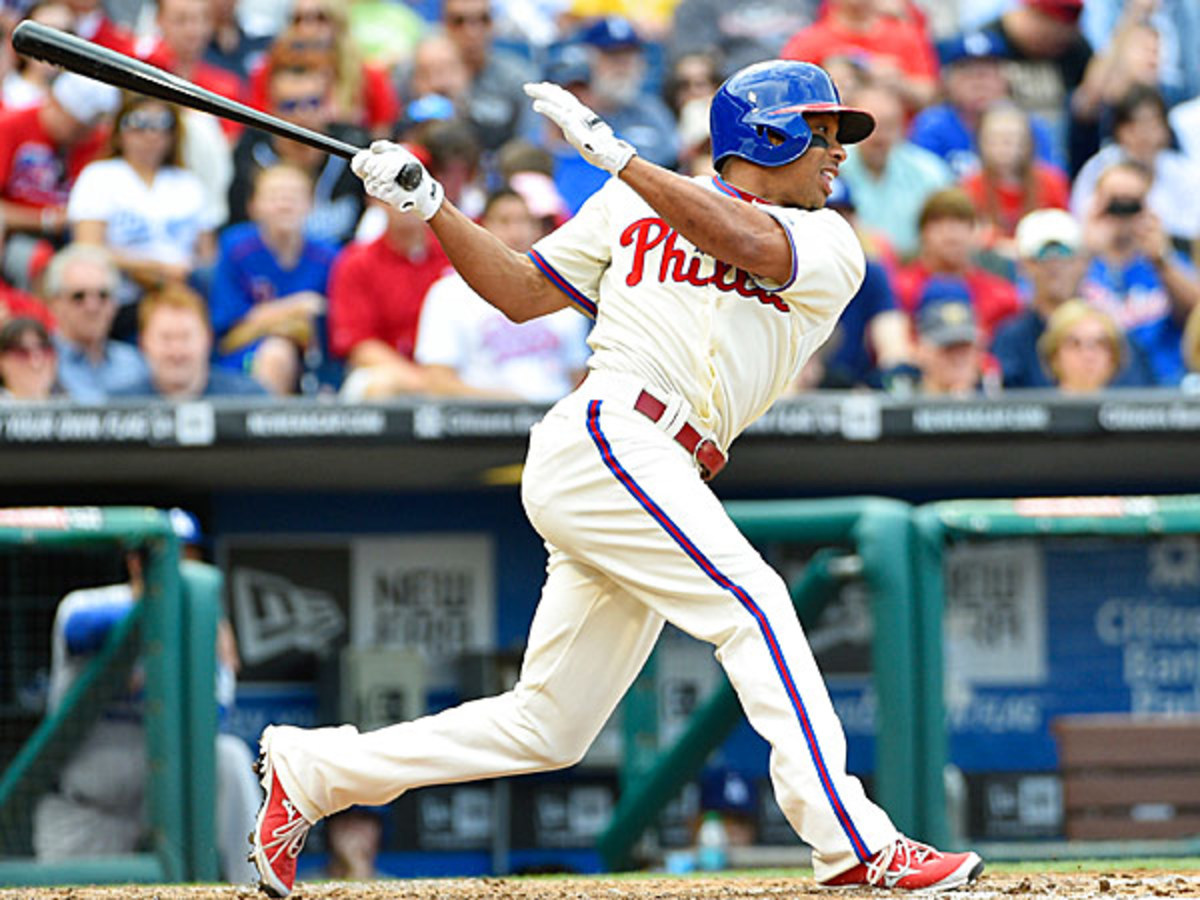 Phillies' Ben Revere hits first major league homer after 1,565 plate ...