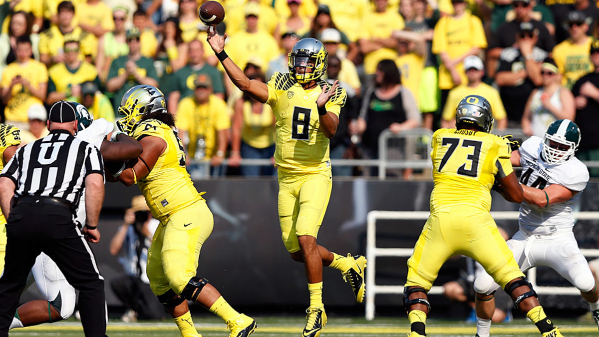 Three and Out: Oregon rolls in second half to beat Michigan State 46-27 ...