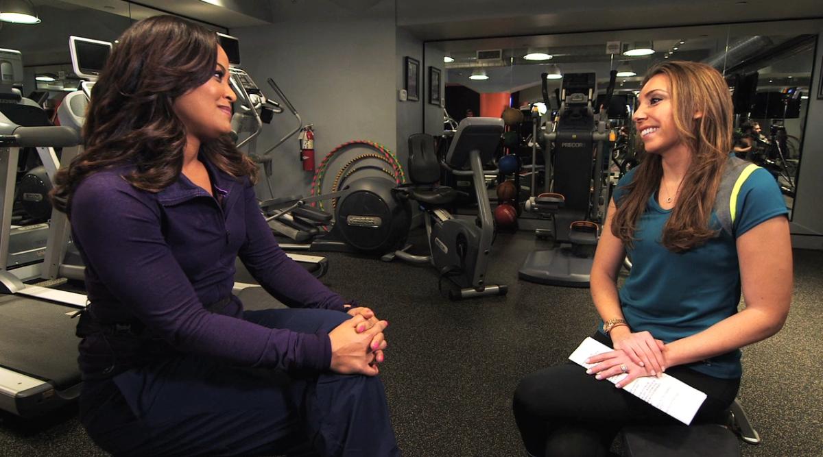 SI Now: Hitting the gym with wellness expert Laila Ali - Sports Illustrated