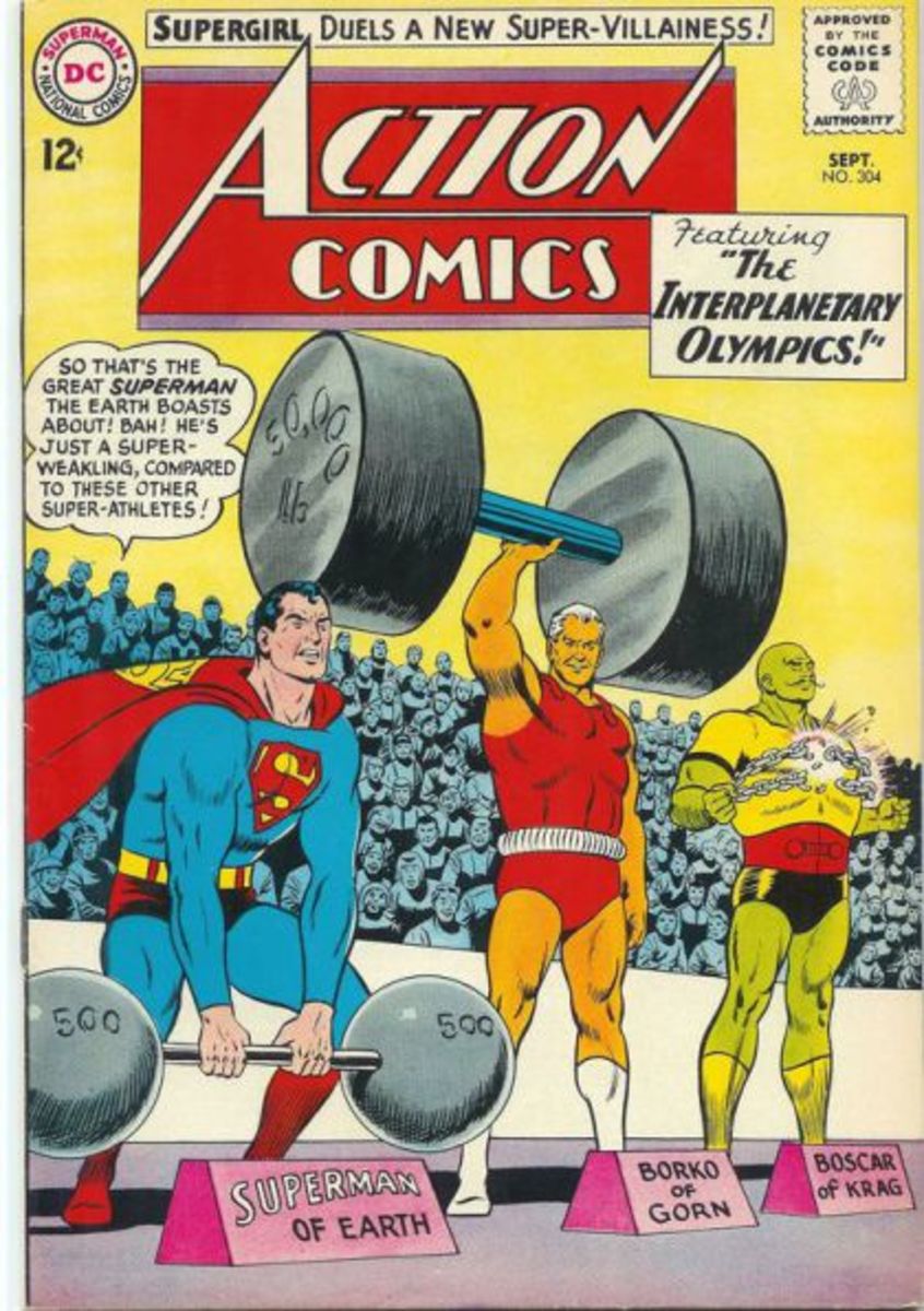 16 Odd Comic Book Covers of Batman and Superman Playing Sports - Sports ...