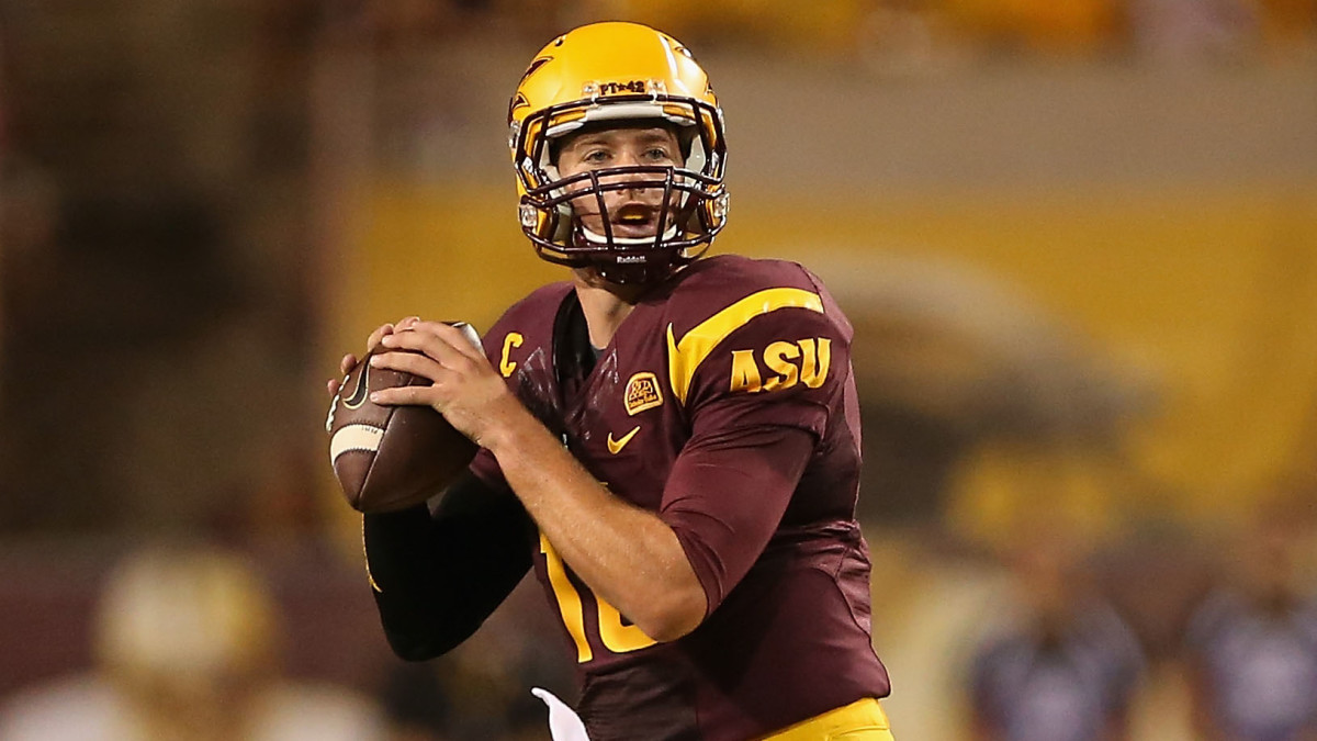 Arizona State QB Taylor Kelly expected to miss at least a month with ...