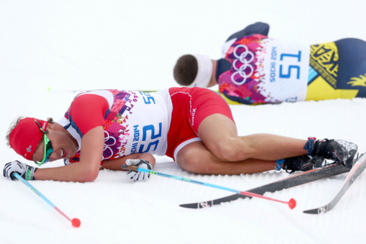 Norway's Chris Jespersen Skis in a T-shirt and Cutoffs - Sports Illustrated
