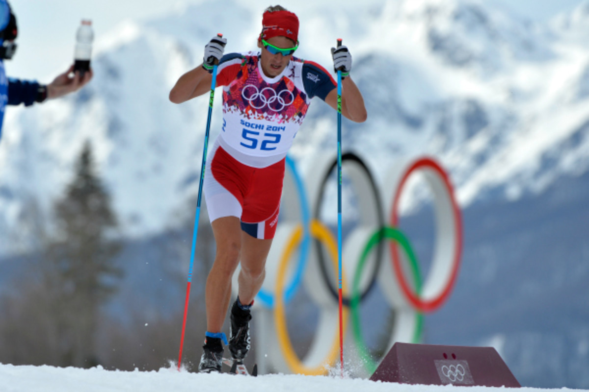 Norway's Chris Jespersen Skis in a T-shirt and Cutoffs - Sports Illustrated