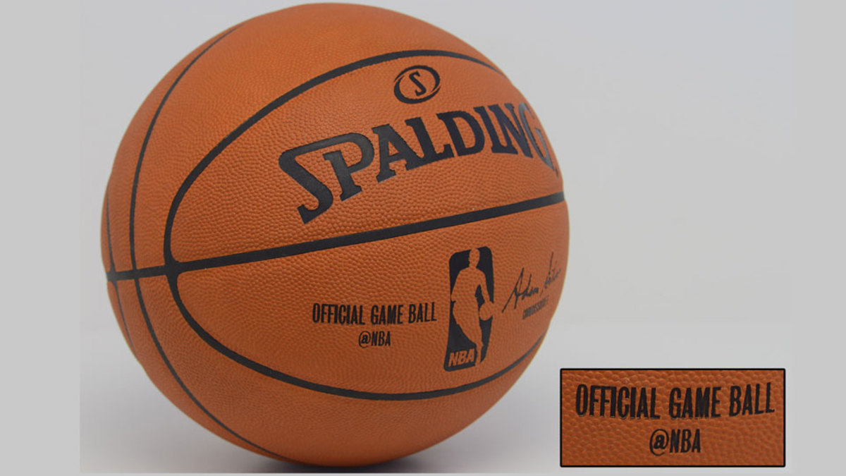 NBA adds Twitter handle to official Spalding game ball - Sports Illustrated