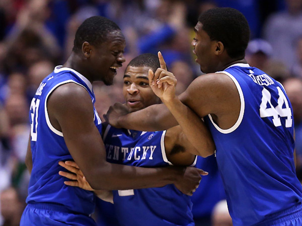 Watch: Aaron Harrison's three-pointer sends Kentucky past Michigan, on ...