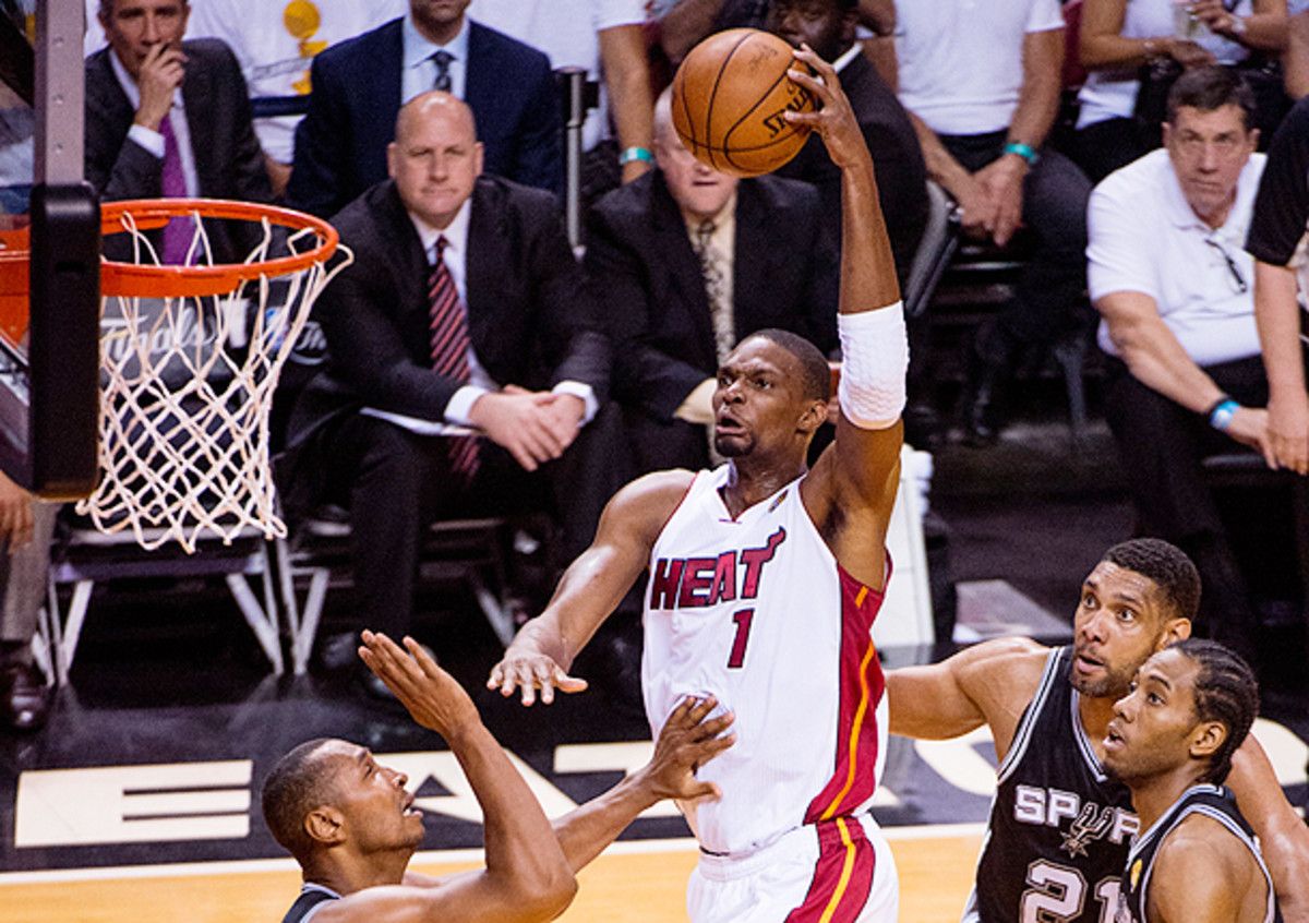Heat's Chris Bosh: 'We're going to win' Game 5 vs. Spurs - Sports ...