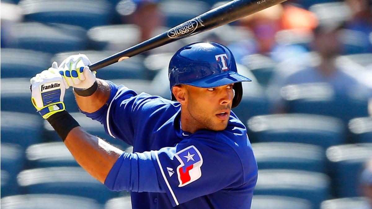 Rangers outfielder Alex Rios leaves Saturday's game with sprained ankle ...