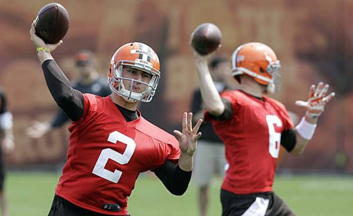 Cleveland Browns treating Johnny Manziel as third-string QB at OTAs ...