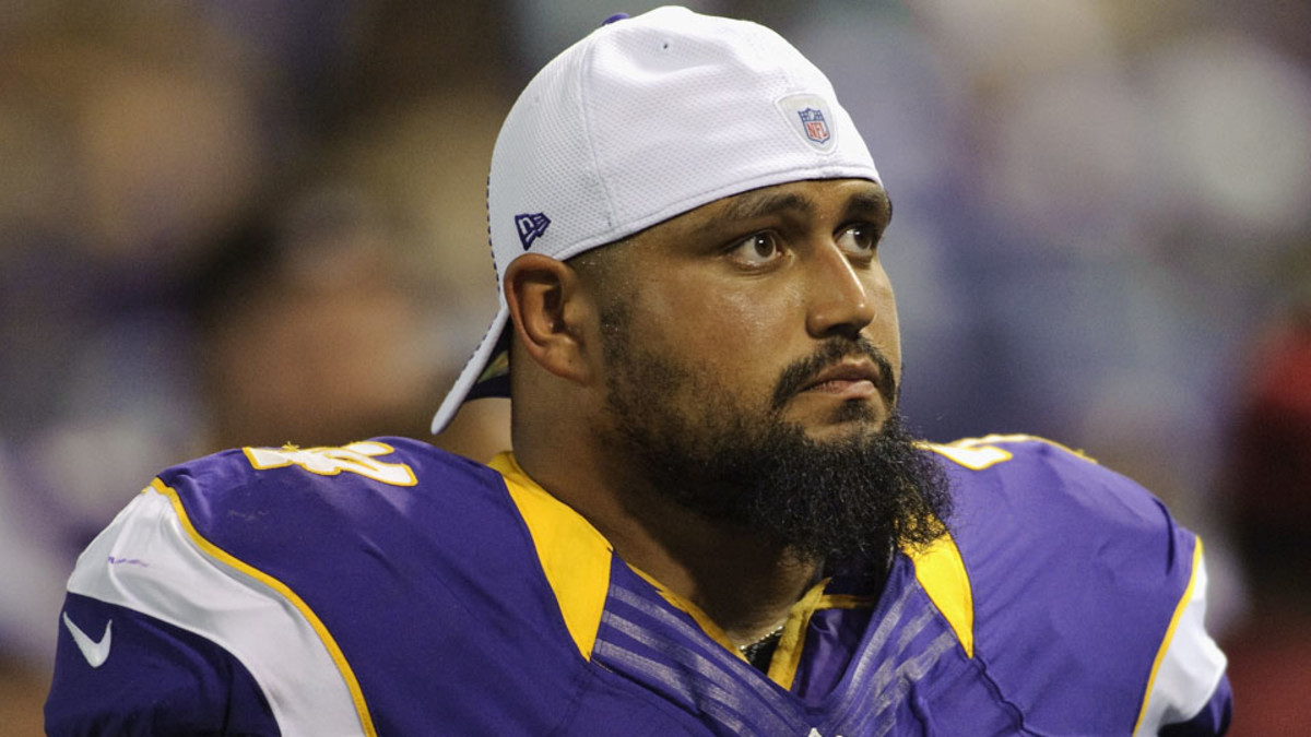 Minnesota Vikings lineman Charlie Johnson showed up to camp in a Pitch ...