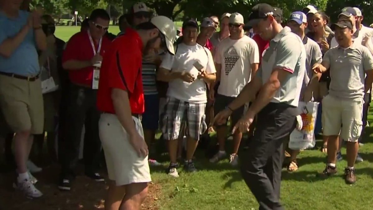 Rory McIlroy's tee shot landed in a fan's pocket - Sports Illustrated