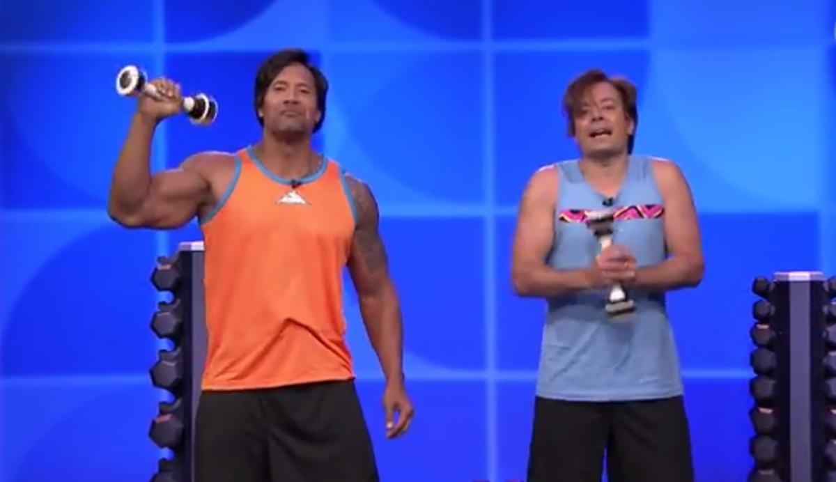 The Rock appeared on Jimmy Fallon last night - Sports Illustrated