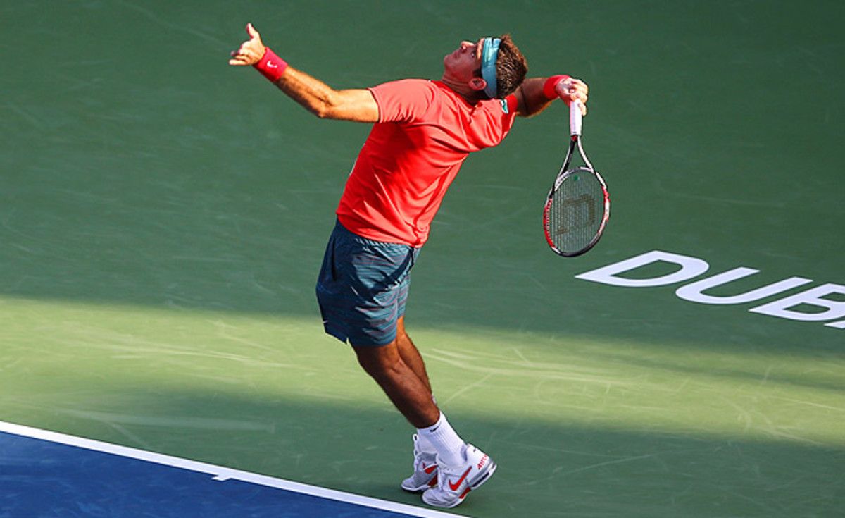 Juan Martin del Potro retires with a wrist injury in first-round match ...