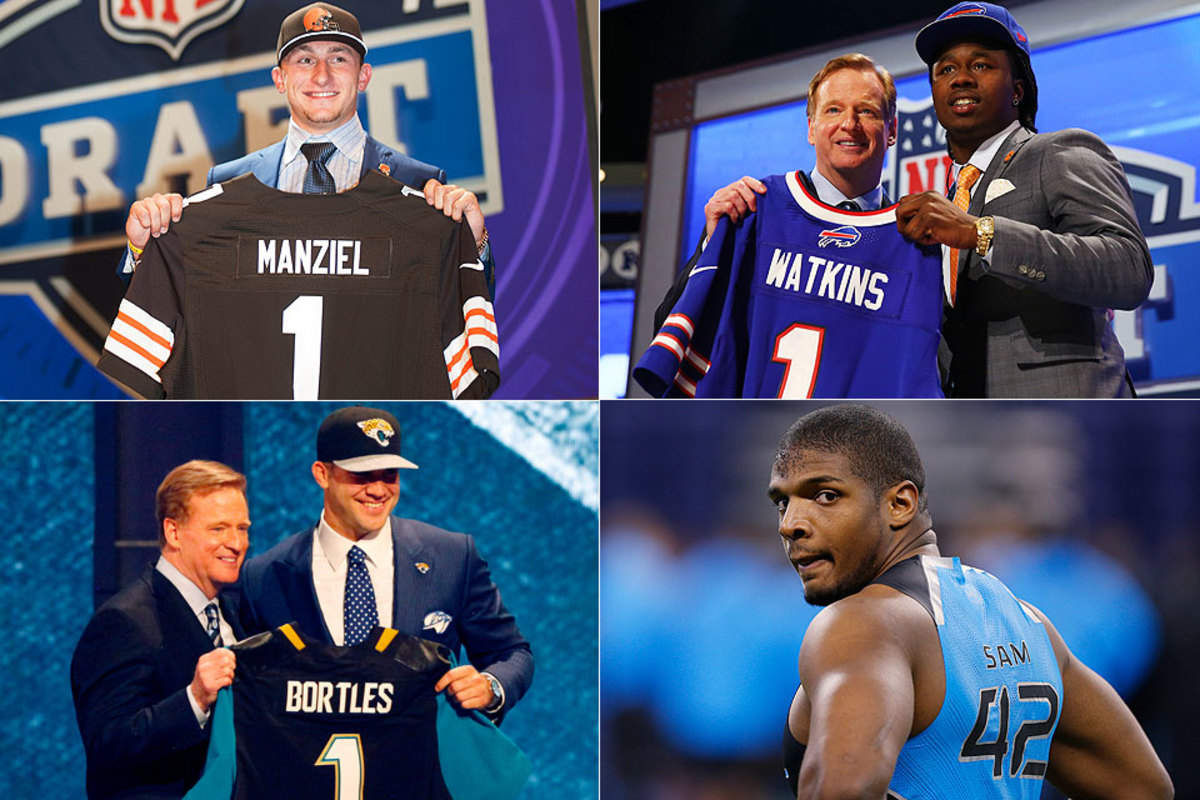 2014 NFL Draft: Michael Sam, Johnny Manziel grab football spotlight ...